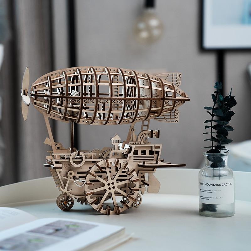 Steampunk Spaceship Model